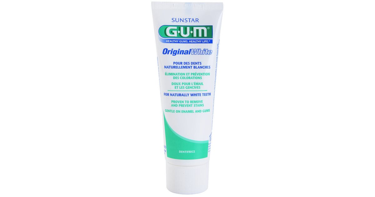 G.U.M Original White Whitening Toothpaste | notino.ie