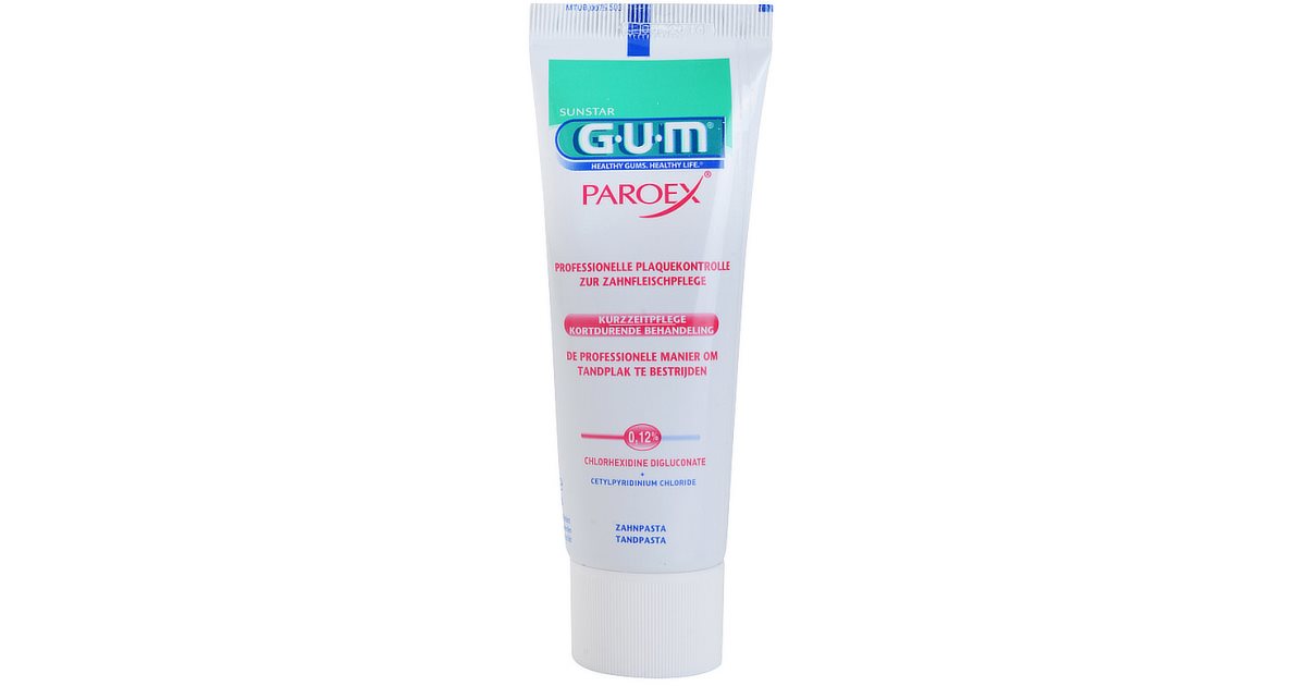 G.U.M Paroex Toothpaste gum protection toothpaste to treat ...