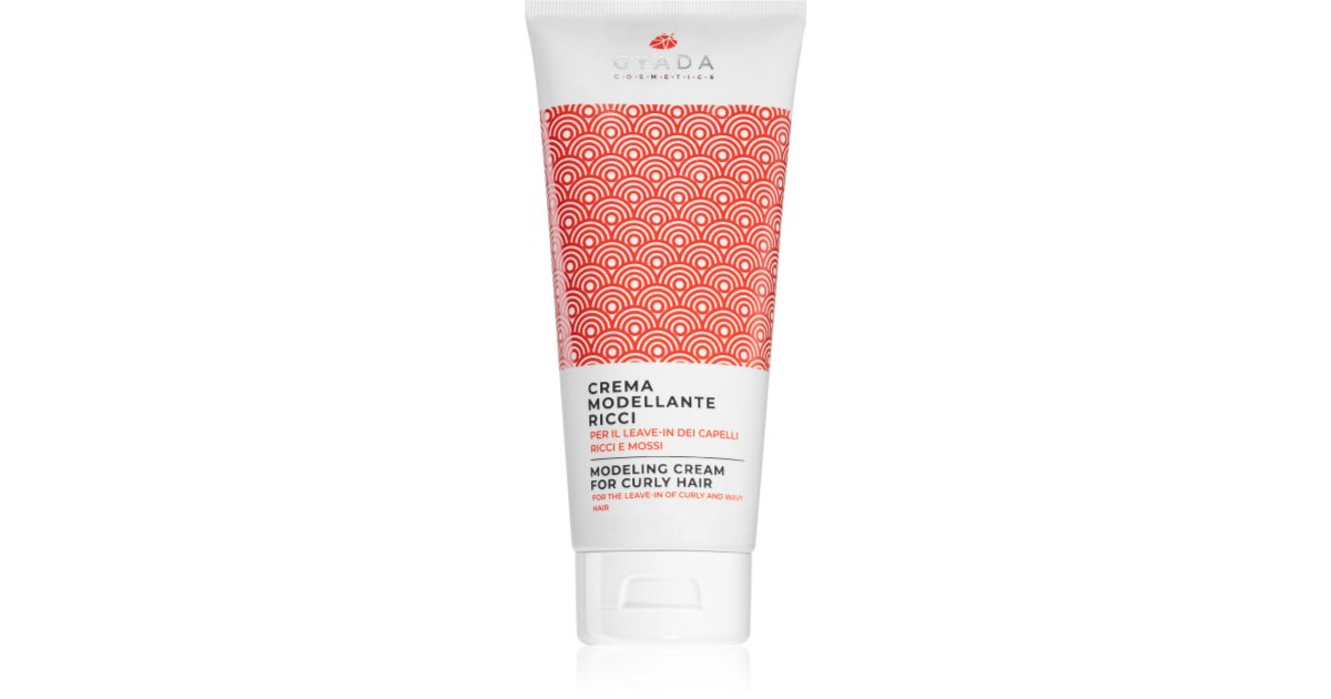 Gyada Cosmetics Linea Modellante Ricci crème coiffante définition des ...