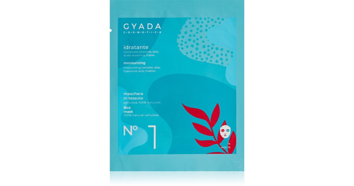 Gyada Cosmetics Face Sheet Mask hydrating face mask | notino.co.uk
