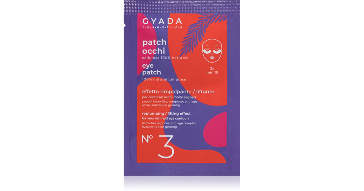 Gyada Cosmetics Replumping/Lifting Lyftande mask för ögonen | notino.se