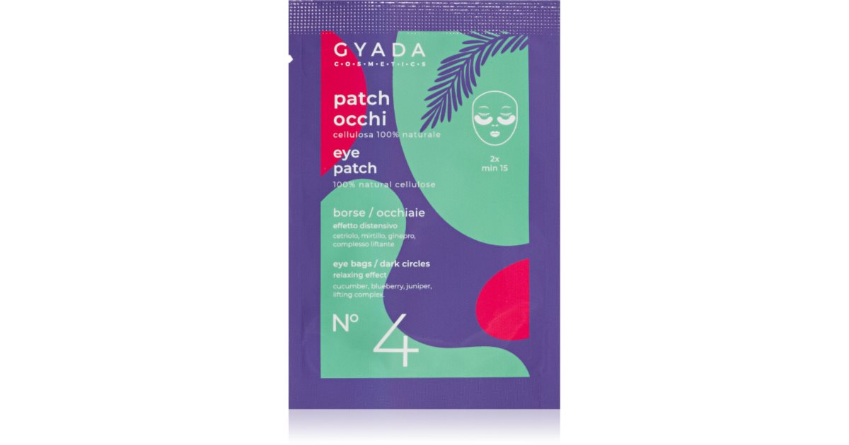 Gyada Cosmetics Eye & Lips Patch Mask for the lips and eye area | notino.ie