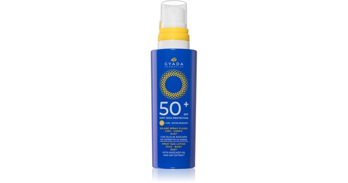 Gyada Cosmetics Solar protective cream for the face and body for ...