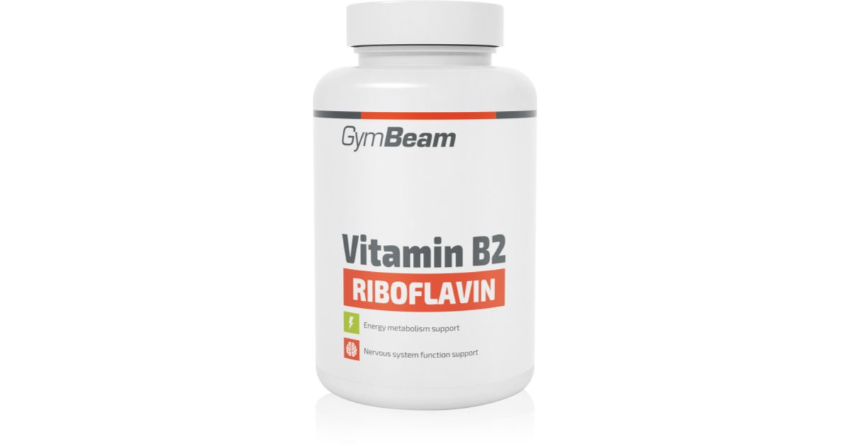 GymBeam Vitamin B2 (Riboflavin) capsule pentru sistemul nervos | Notino.ro