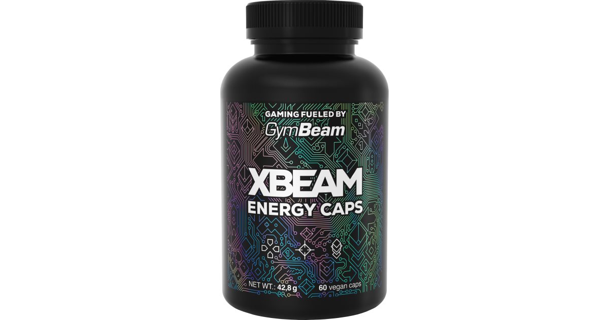 GymBeam XBEAM Energy Caps podpora koncentrácie a duševného výkonu ...