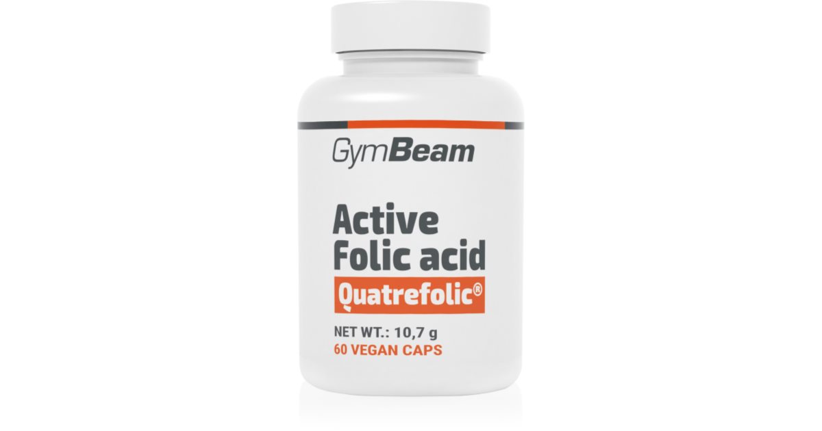 GymBeam Active Folic Acid (Vitamin B9) Kapseln mit Folsäure | notino.at