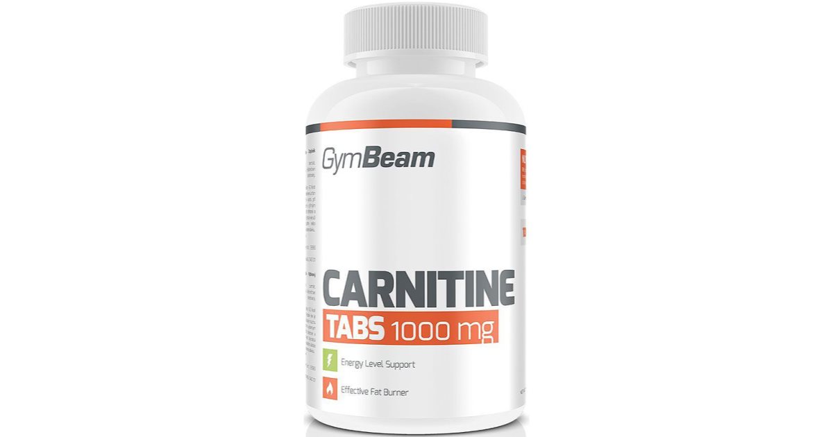 GymBeam L-Carnitine 1000 mg spalovač tuků v tabletách | notino.cz