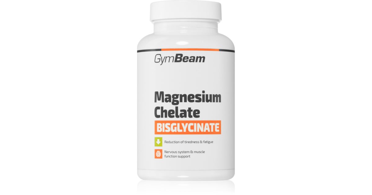 GymBeam Magnesium Chelate Bisglycinate Kapseln für die effektive ...