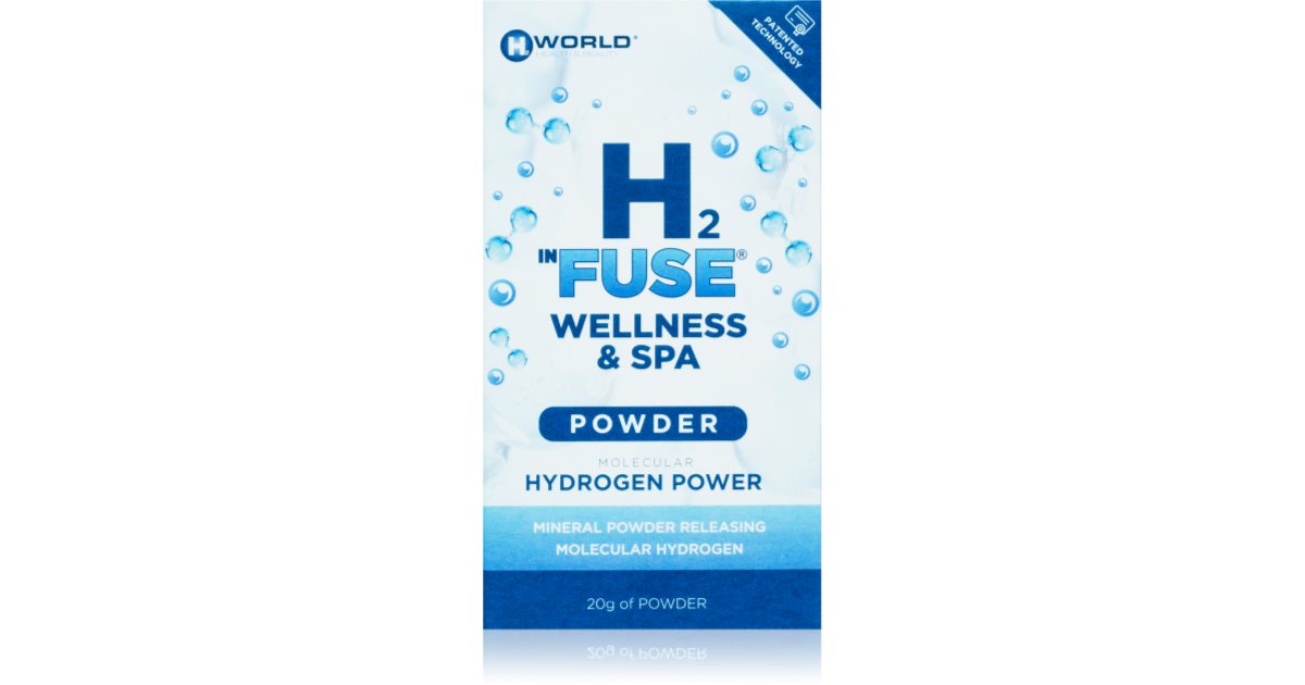 H2 InFuse Powder Wellness & Spa Molecular Hydrogen® bath product with ...