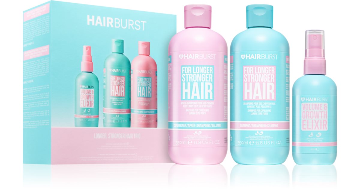 Hairburst Volume & Growth Bundle Coffret cadeau pour des cheveux ...