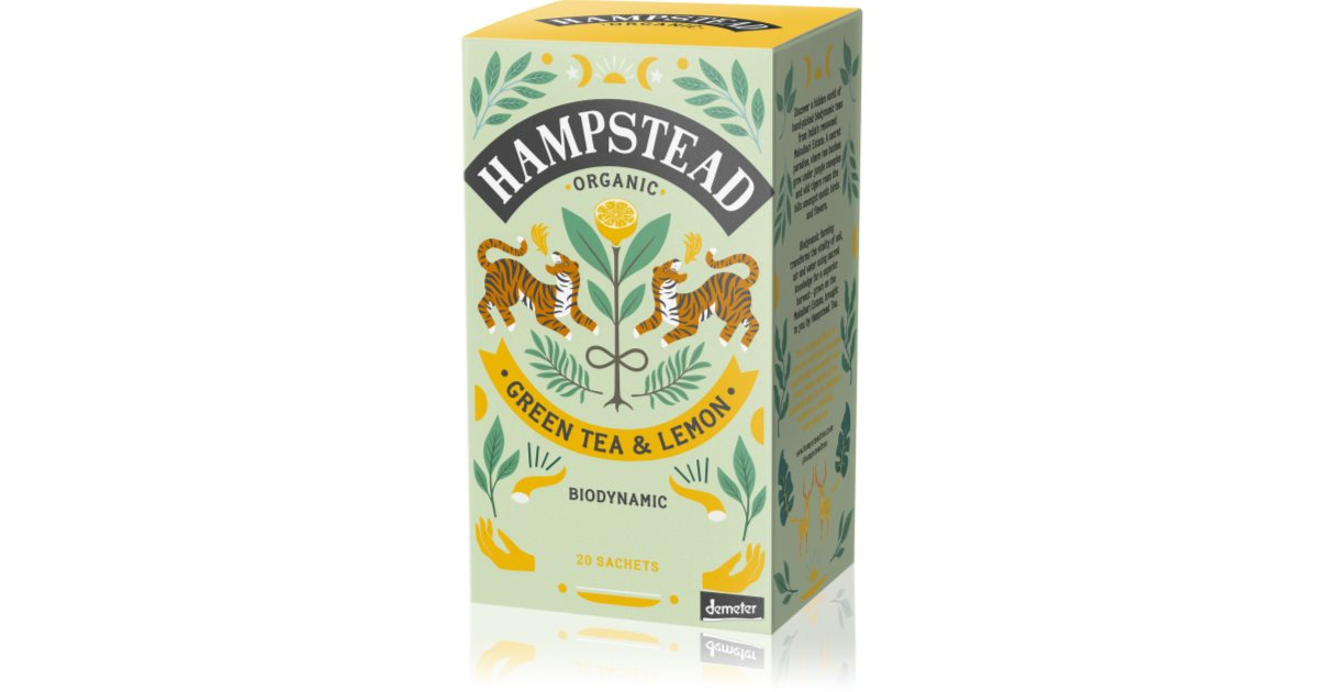 Hampstead Tea London Green Tea & Lemon BIO | notino.pl