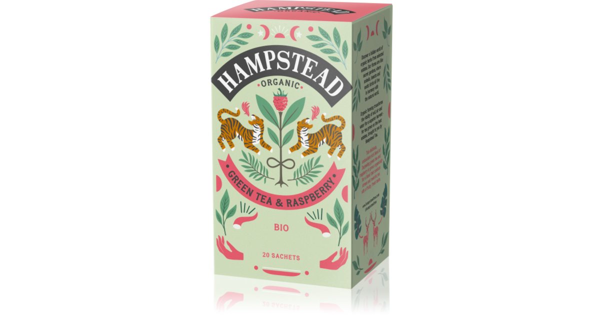 Hampstead Tea London Green Tea & Raspberry portionierter Tee | notino.at