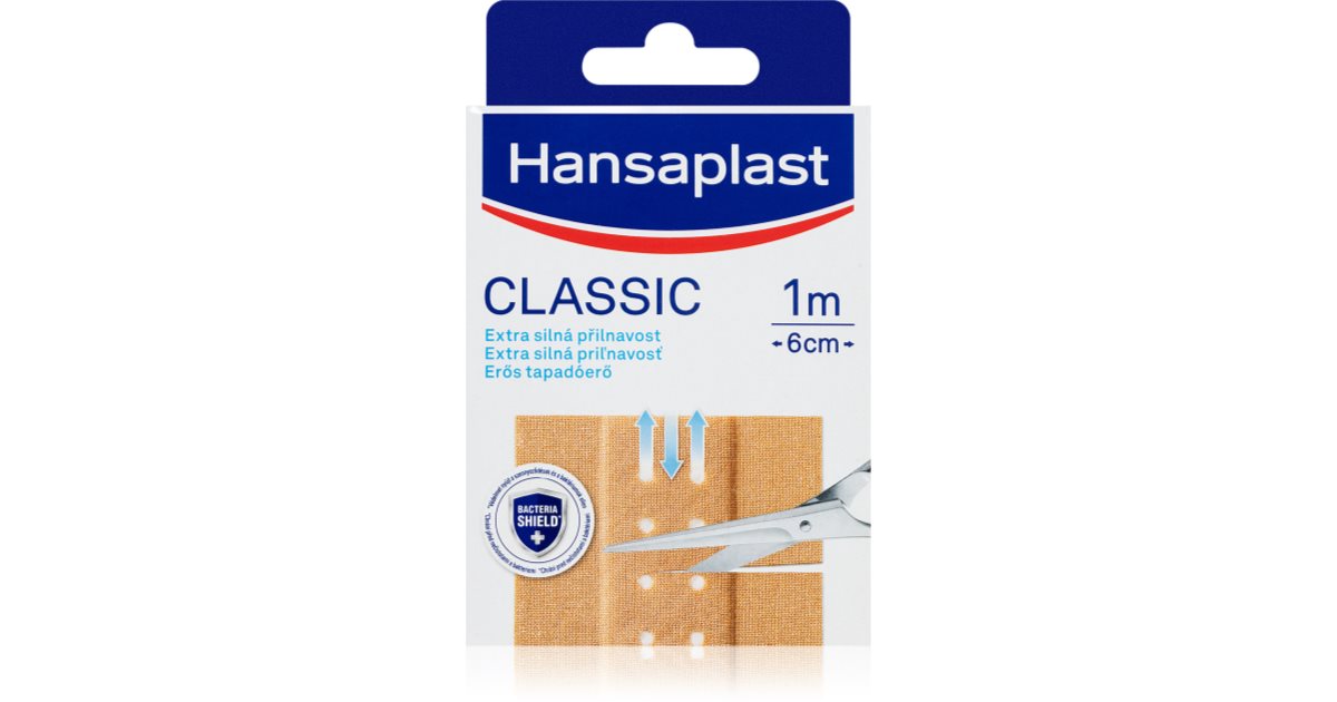 Hansaplast Classic textilná textilná náplasť | notino.sk