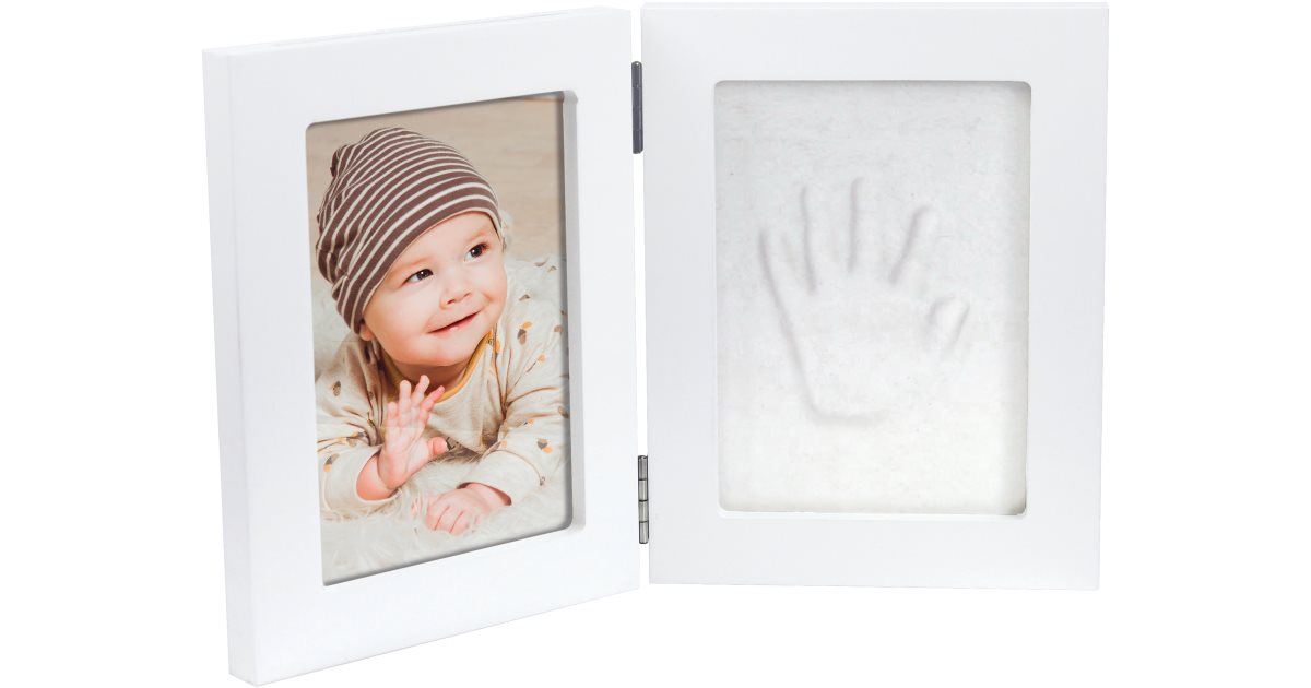Happy Hands Double Frame Small baby imprint kit | notino.ie
