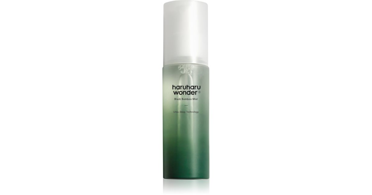 Haruharu Wonder Black Bamboo Mist spray hidratante para pieles cansadas ...