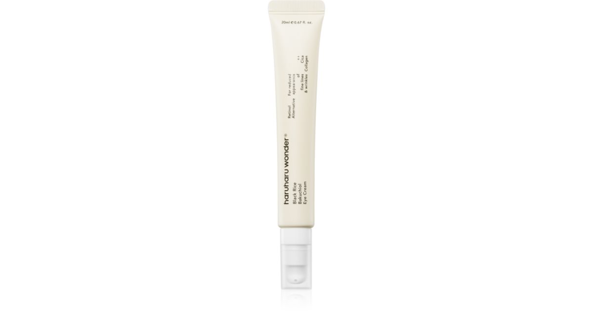 Haruharu Wonder Black Rice Bakuchiol Eye Cream anti-wrinkle eye cream ...