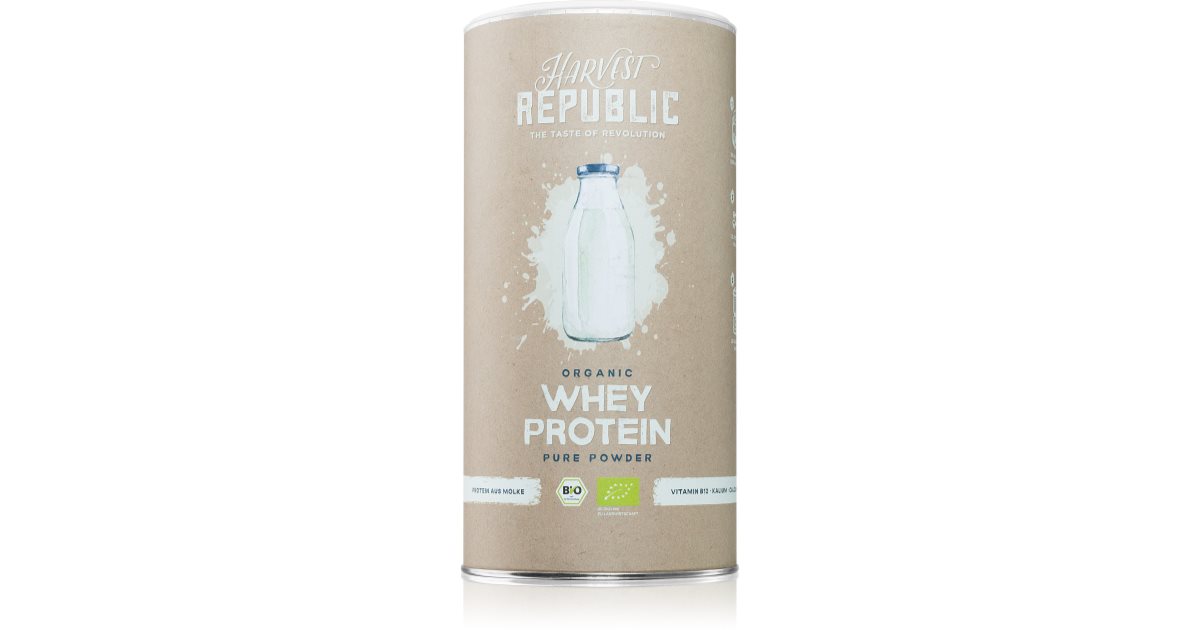 Harvest Republic Organic Whey Protein Molkenprotein | notino.ch