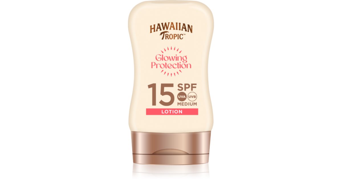 Hawaiian Tropic Glowing Protection Mini crema abbronzante SPF 15 ...