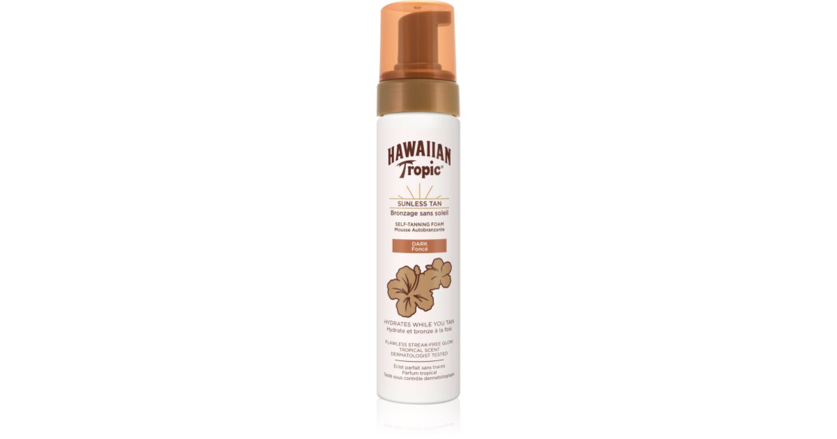 Hawaiian Tropic Self Tanning Foam Dark Self-Tanning Mousse | notino.ie