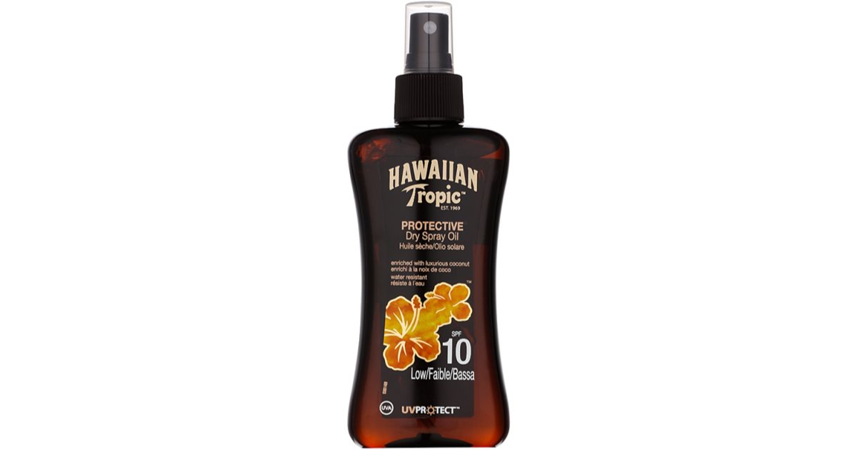Hawaiian Tropic Protective Dry Oil Spray sun spray SPF 10 | notino.co.uk