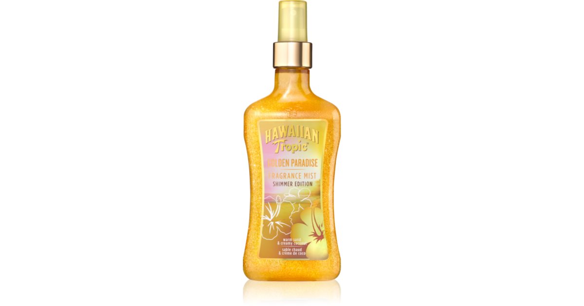 Hawaiian Tropic Perfumes Golden Paradise Shimmer Bodyspray mit ...