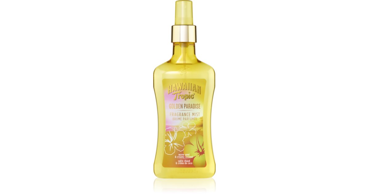 Hawaiian Tropic Perfumes Golden Paradise Body Spray for women | notino.ie