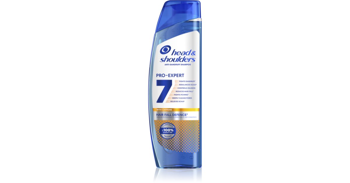 Head & Shoulders Pro-Expert 7 Hair Fall Defense Anti-Dandruff Hair Loss ...