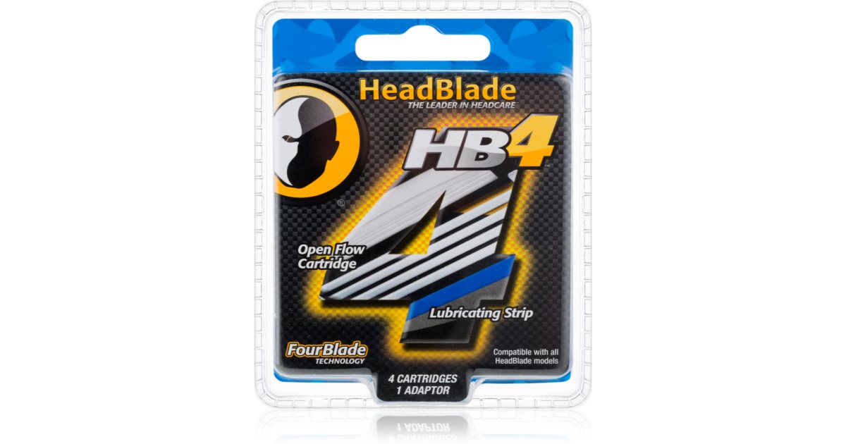 HeadBlade HB4 pakaitiniai peiliukai | notino.lt