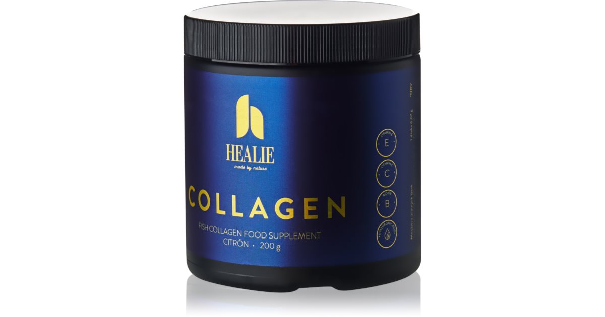 HEALIE Collagen Type I, II, III prášok na prípravu nápoja krásne vlasy ...