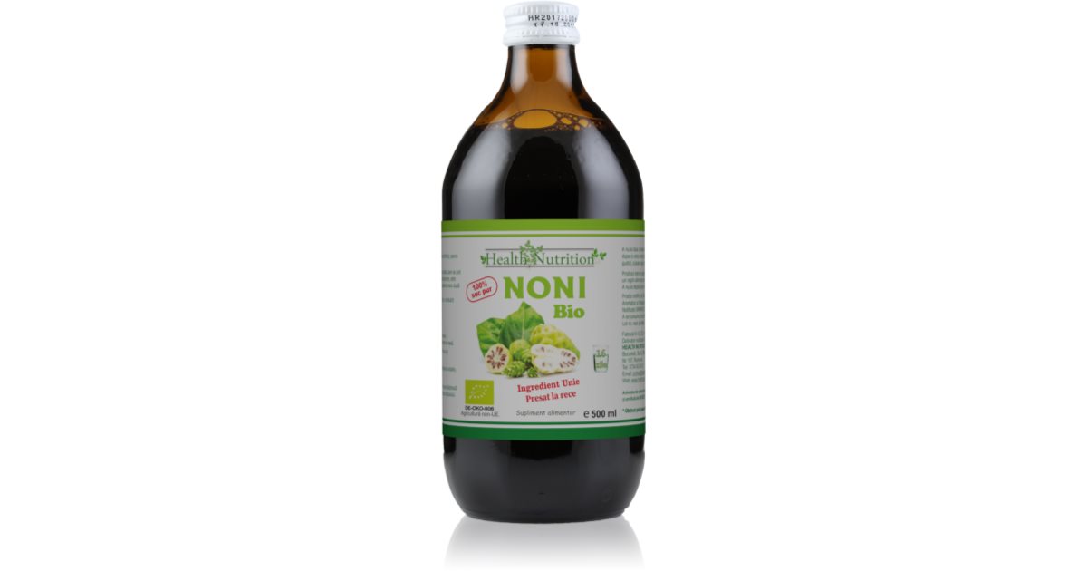 HEALTH NUTRITION Noni Pur BIO suc calitate BIO | Notino.ro