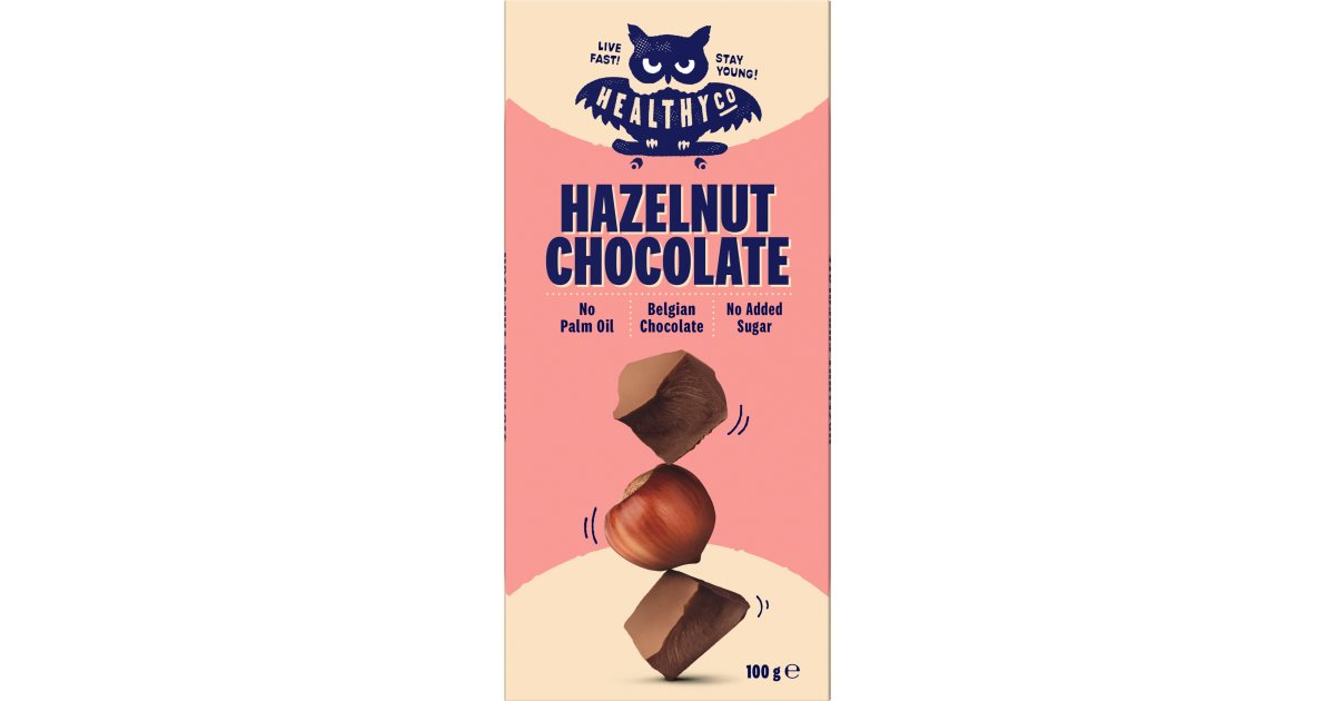 HealthyCo Hazelnut chocolate chocolat au lait avec noix | notino.fr