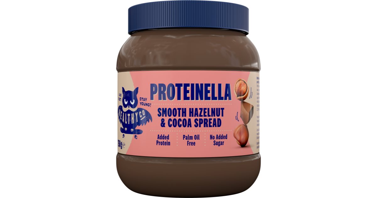 HealthyCo Proteinella Hazelnut & Cocoa proteínová nátierka | notino.sk