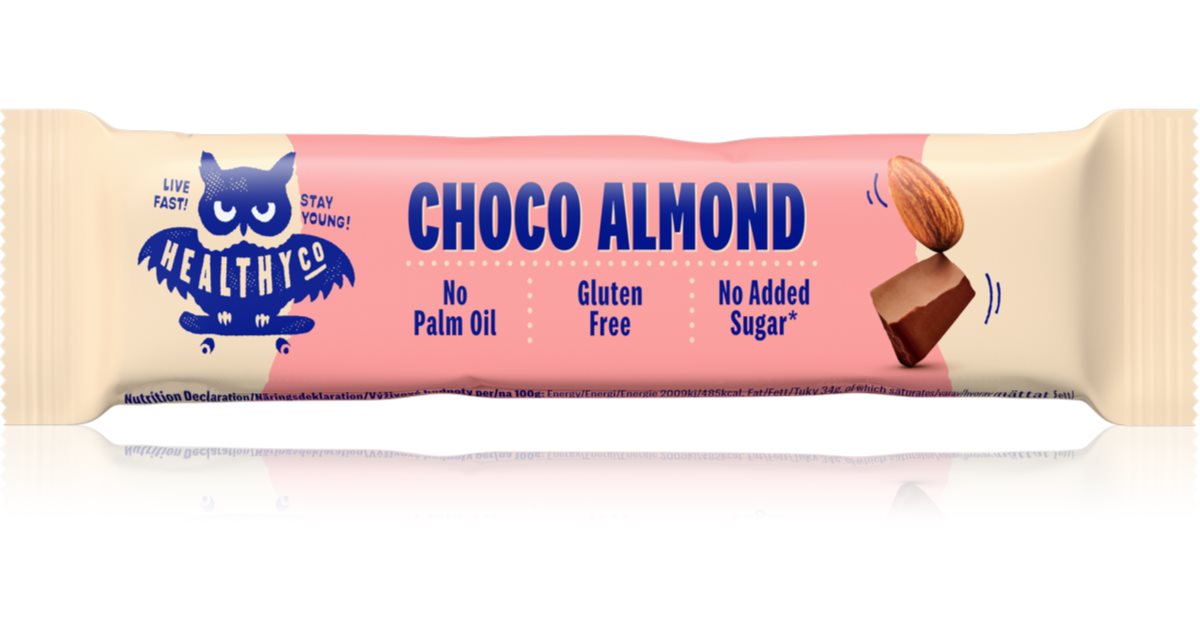 HealthyCo Batonik czekoladowy z migdałami | notino.pl