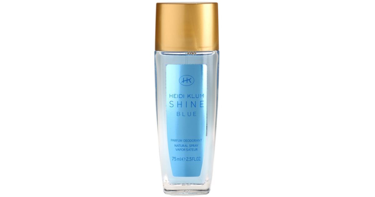 Heidi Klum Shine Blue дезодорант за жени 75 мл. | notino.bg