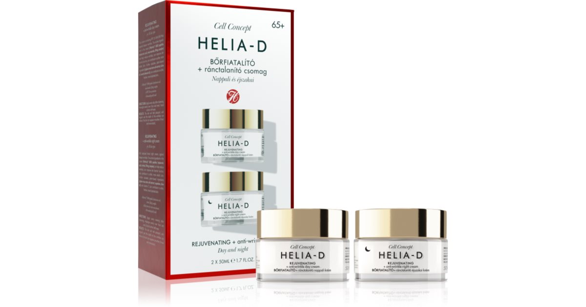 Helia-D Cell Concept Economy Pack with anti-wrinkle effect 65+ | notino.ie