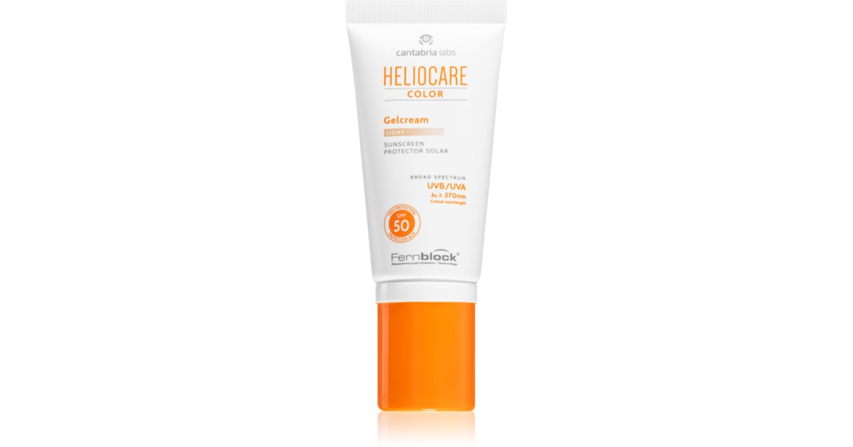 Recensione di Heliocare Color Gelcream crema-gel colorata SPF 50 ...