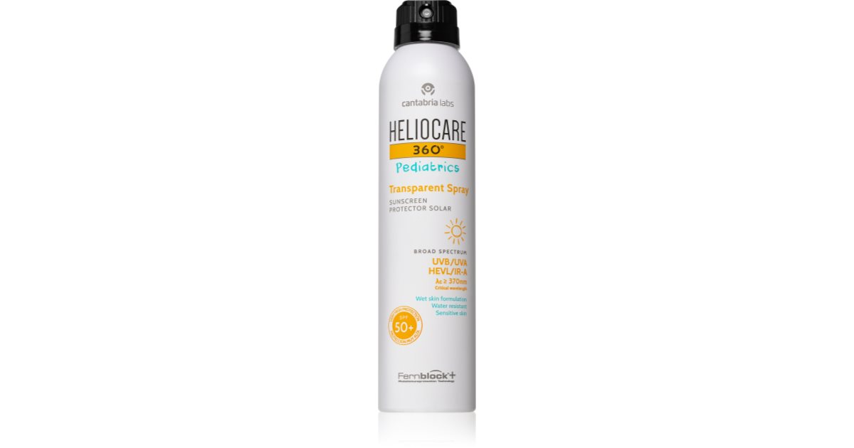 Heliocare 360° Pediatrics védő spray gyermekeknek SPF 50+ | notino.hu
