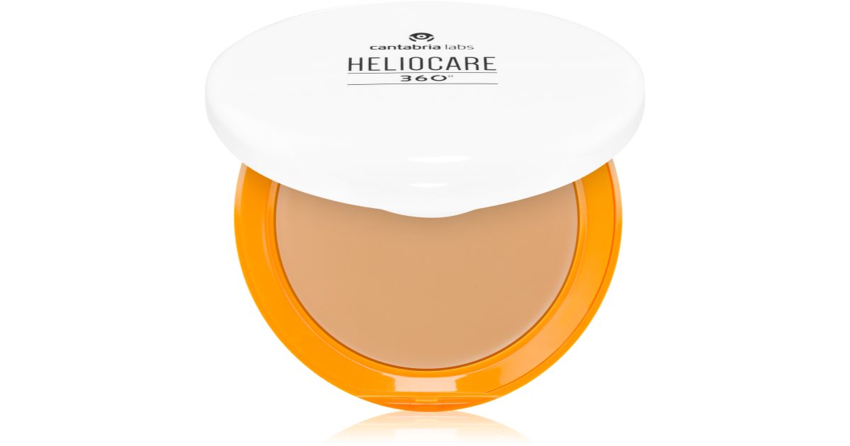 Heliocare 360° Oil-Free Compact maquillaje compacto en polvo SPF 50 ...