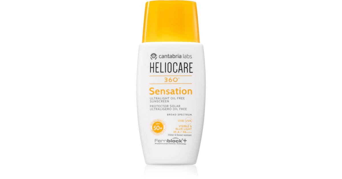 Heliocare 360° Sensation protector solar fluido en crema SPF 50 ...