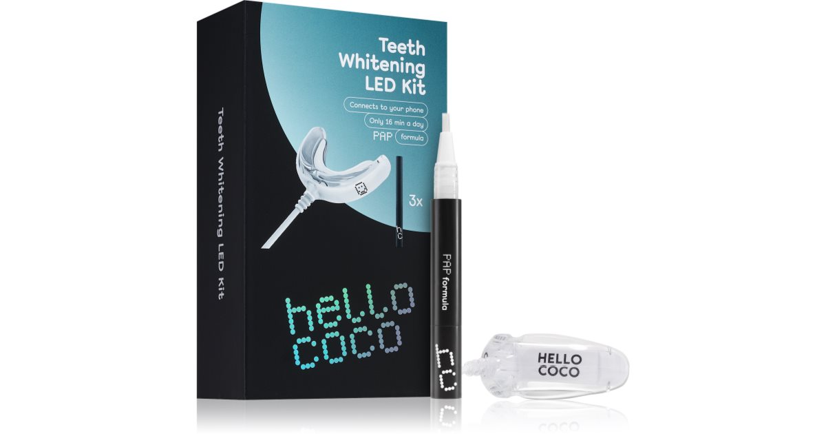 hello coco PAP Zahnbleaching-Set | notino.at