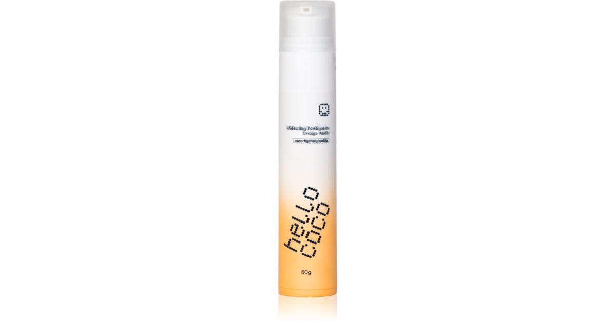 hello coco Toothpaste Orange Vanilla dentifricio sbiancante | notino.it
