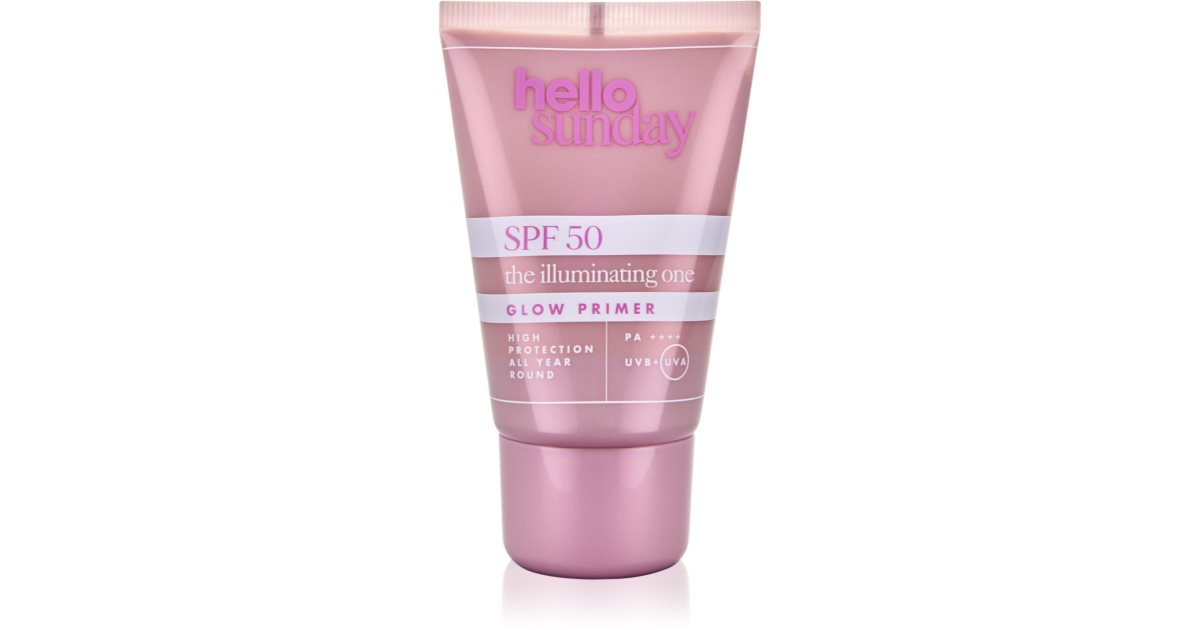 hello sunday the illuminating one Protective Makeup Primer SPF 50 ...