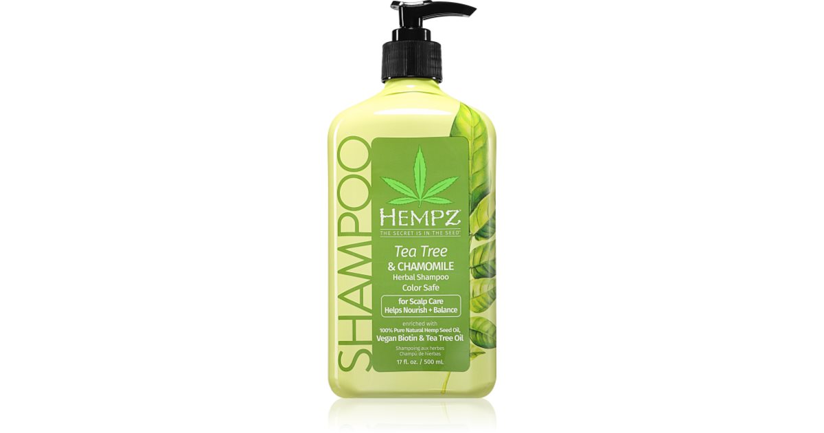 HEMPZ Tea Tree & Chamomile light moisturising shampoo for hair | notino ...