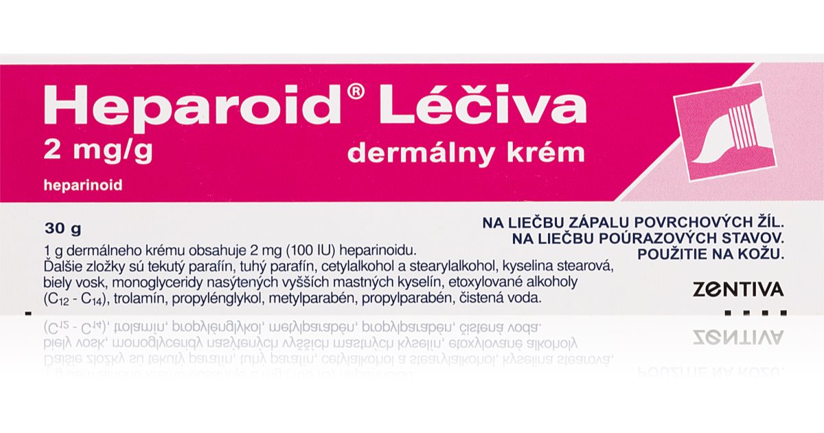Heparoid Heparoid 2 mg/g dermálna masť | notino.sk