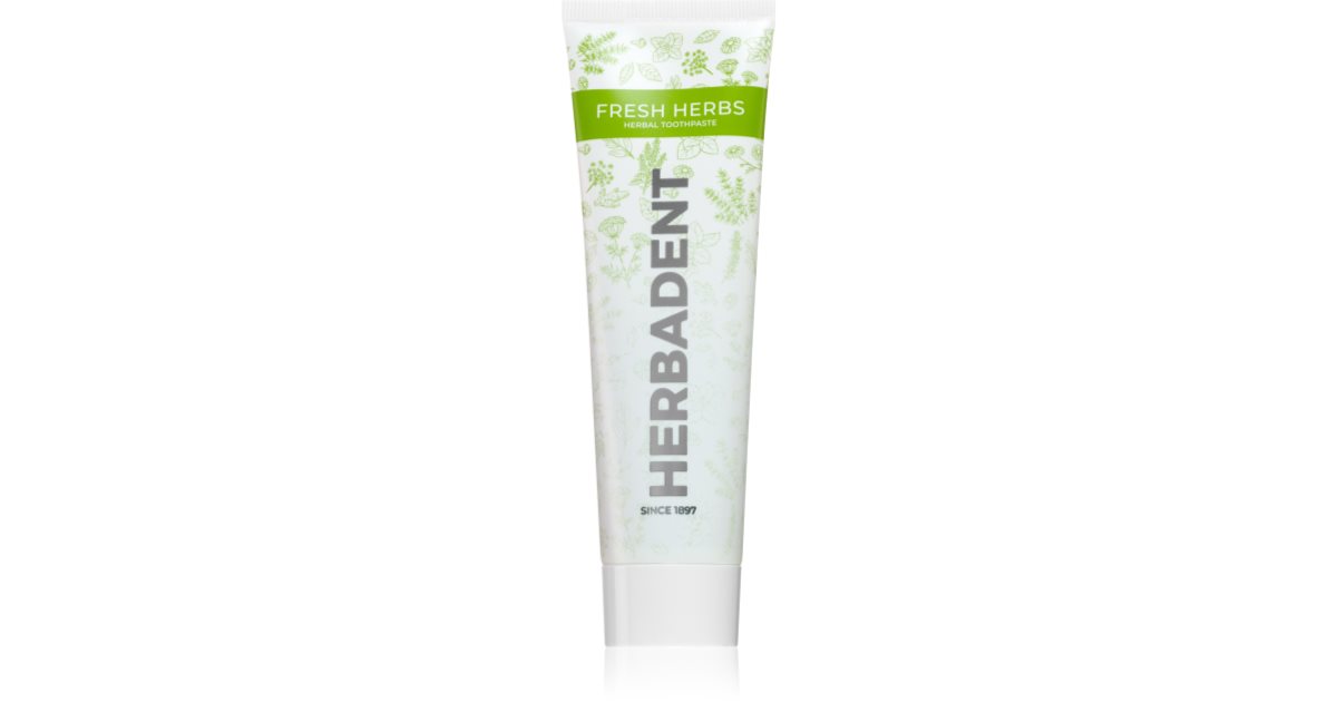 Herbadent Herbal Toothpaste Fresh Herbs pasta dental con hierbas ...