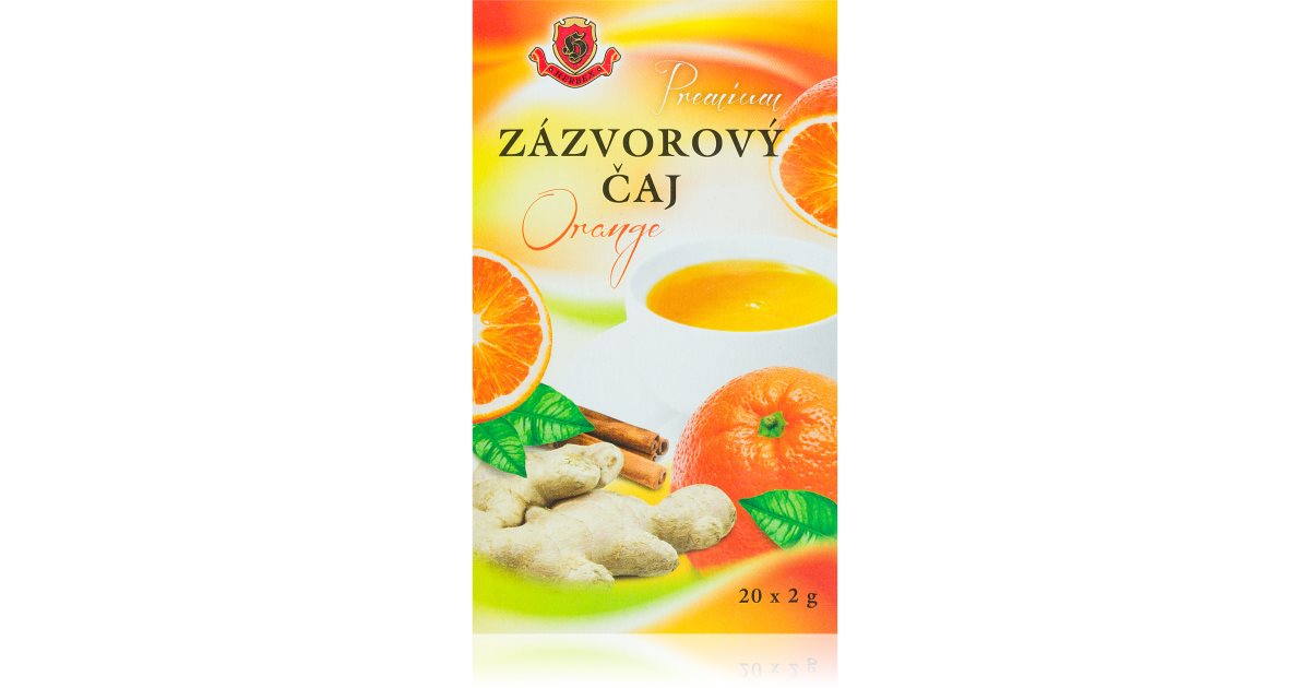 HERBEX Zázvorový čaj Orange zázvorový čaj při rýmě a nachlazení | notino.cz