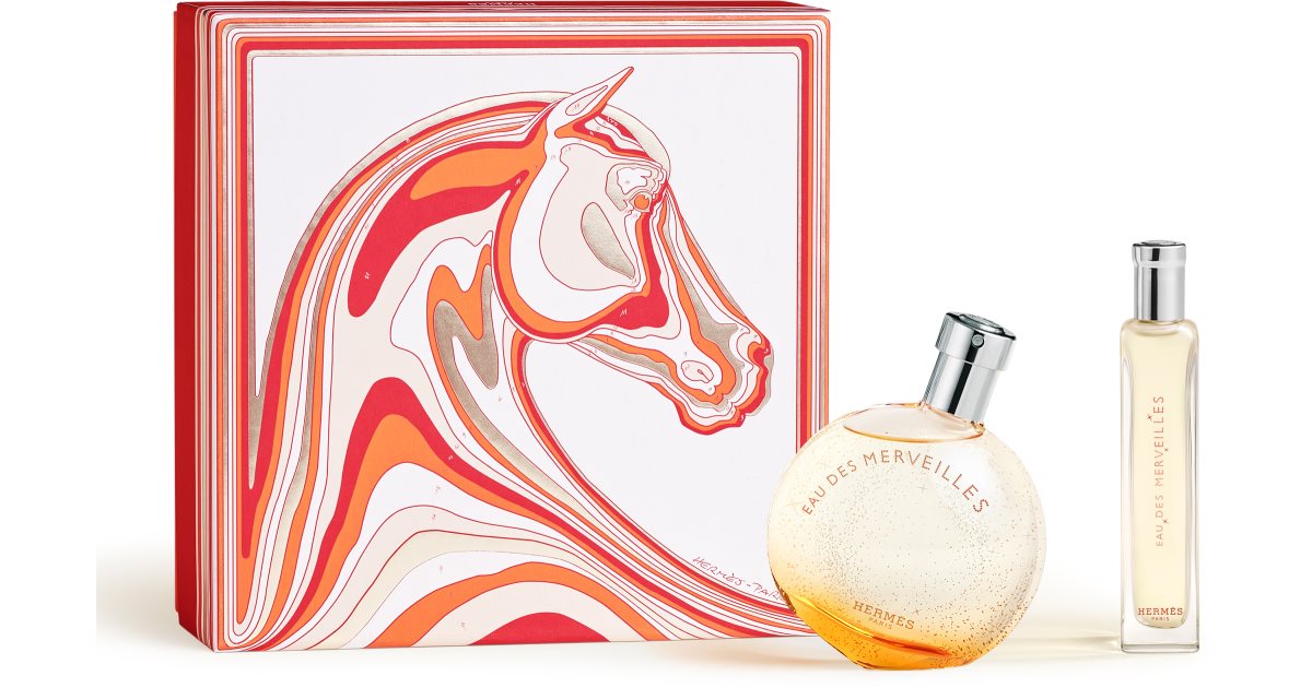 HERMÈS Eau des Merveilles Eau de Toilette Gift Set lote de regalo para ...