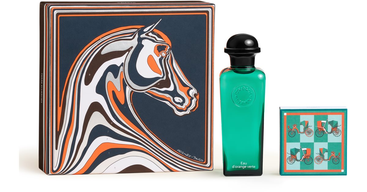 HERMÈS Eau d'orange verte Eau de Cologne Gift Set lote de regalo unisex ...