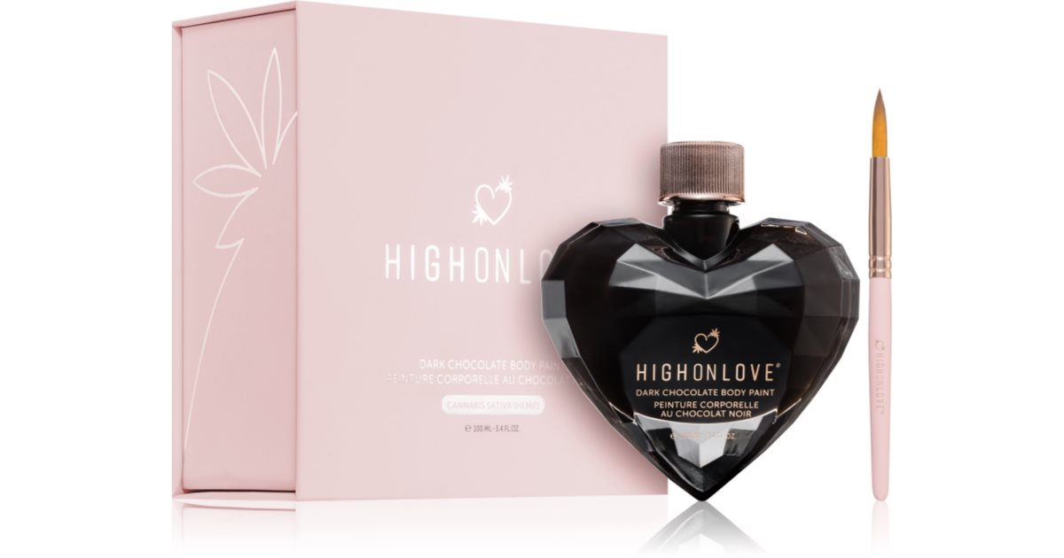 High on Love DARK CHOCOLATE BODY PAINT Bodypainting Schokolade