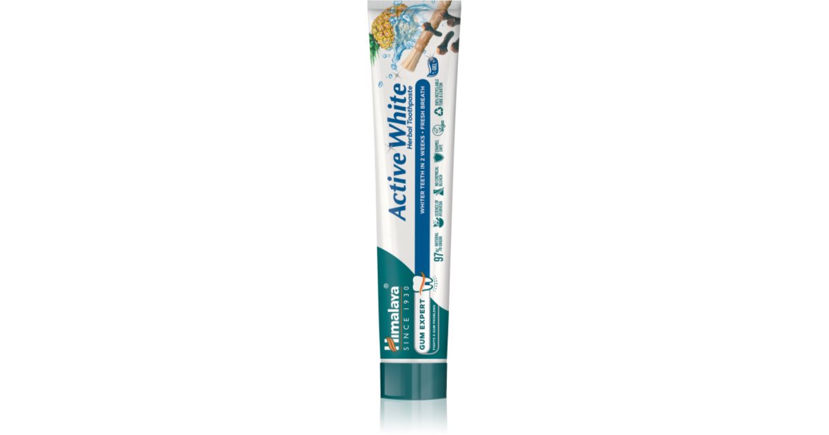 Himalaya Herbals Active White Fresh Gel Whitening Toothpaste | notino.ie
